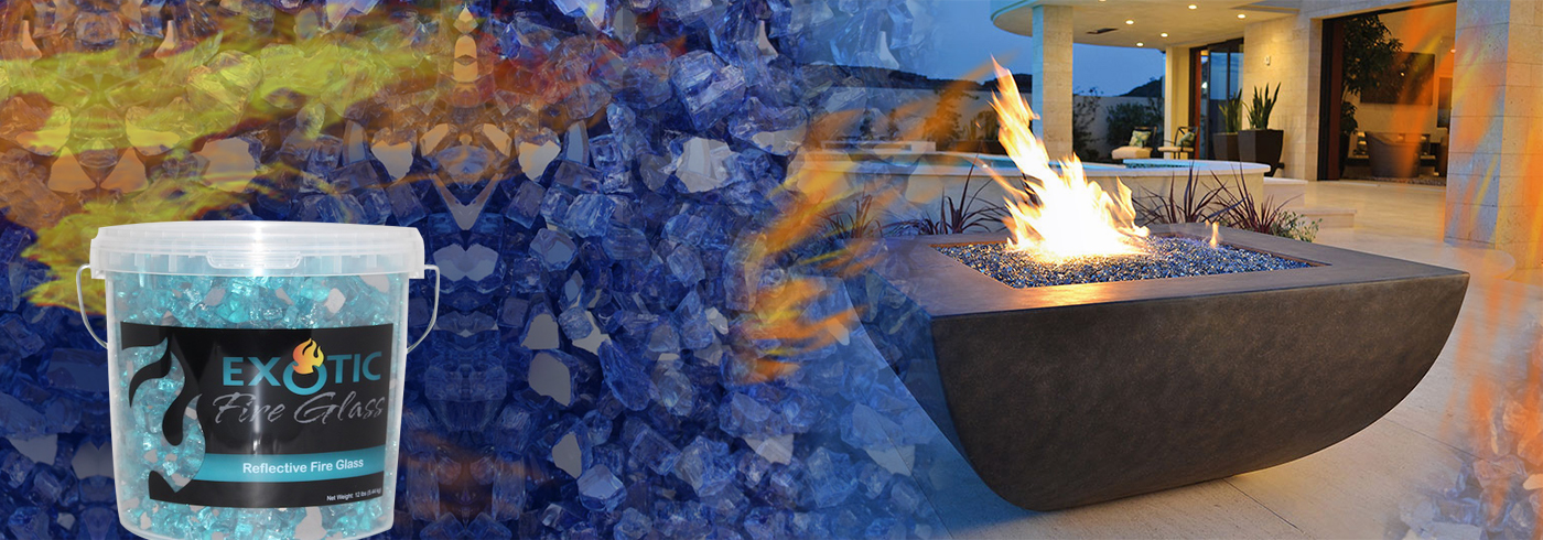 Exotic Pebbles and Glass: Wholesale Fire Glass and Landscaping Glass